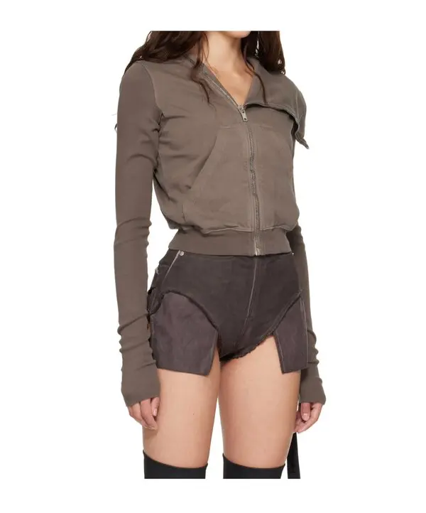 Rick Owens Asymmetric Zip Sweatshirt