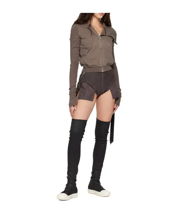 Rick Owens Asymmetric Zip Sweatshirt