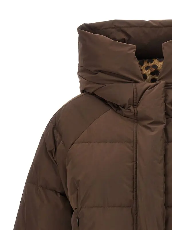 Dolce & Gabbana Dolce Gabbana Logo Plaque Down Jacket