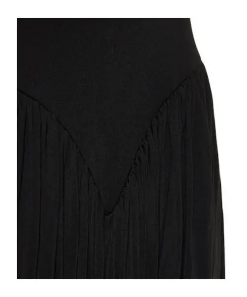 Stella McCartney Bra Top Fluid Balloon Midi Dress