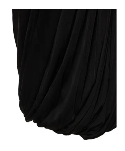 Stella McCartney Bra Top Fluid Balloon Midi Dress
