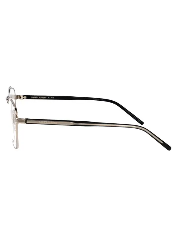 Saint Laurent Double-bridge Square-frame Glasses