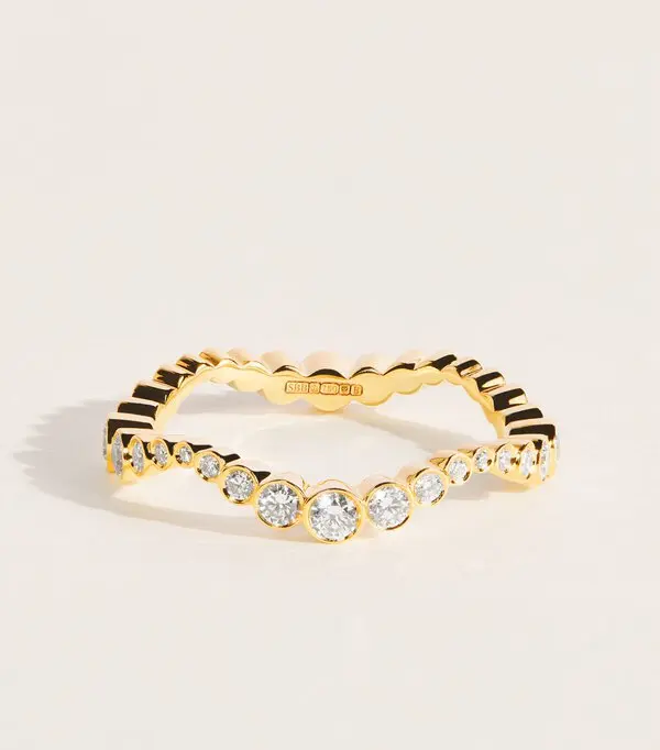 Sophie Bille Brahe Gold And Diamond Dentelle Ring