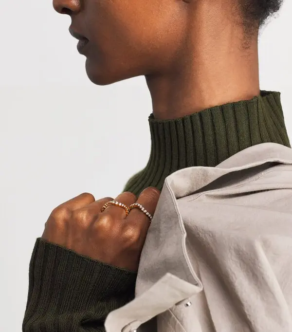 Sophie Bille Brahe Gold And Diamond Dentelle Ring