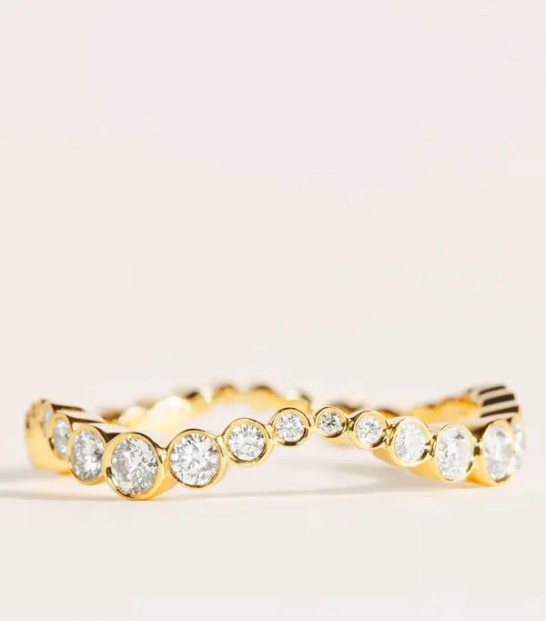 Sophie Bille Brahe Gold And Diamond Dentelle Ring