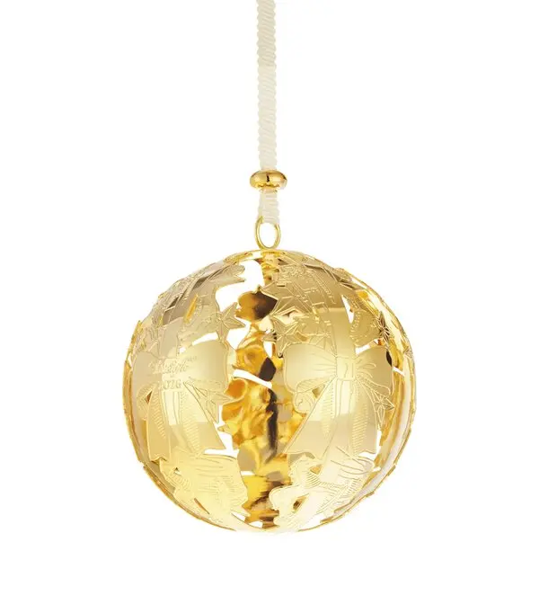Christofle Gilded Sous Le Sapin 2026 Bauble