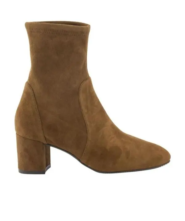 STUART WEITZMAN Strapless Boots - Brown