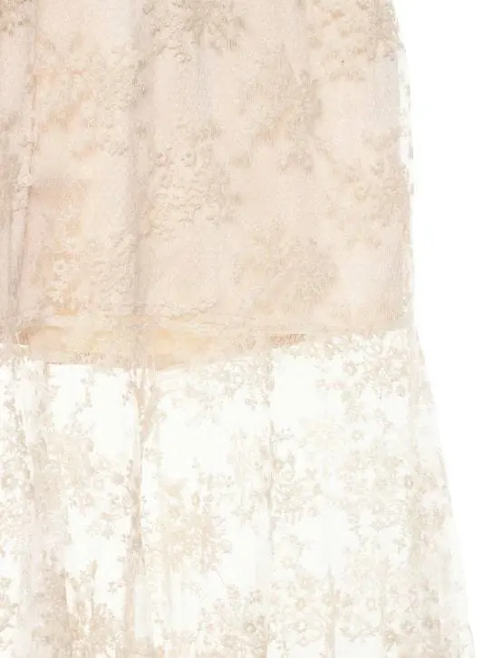 ROTATE BY BIRGER CHRISTENSEN Miley Lace Long Dress