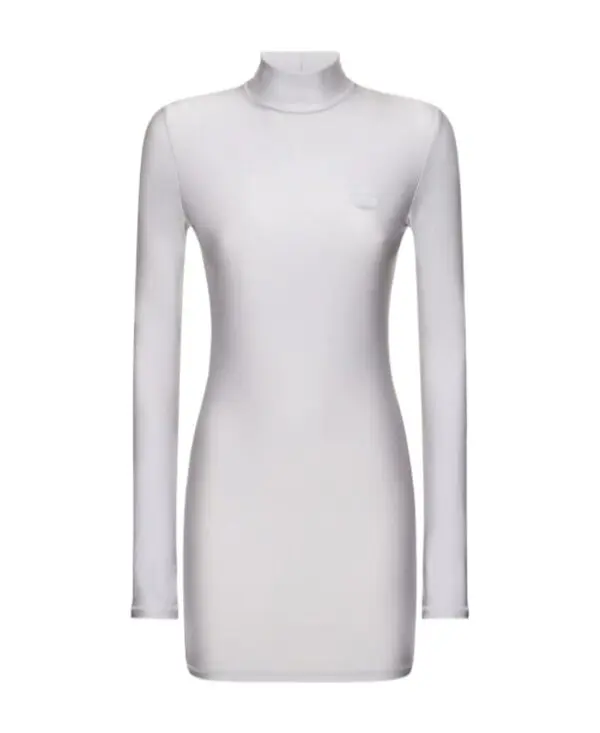 Coperni High-necked Long-sleeved Mini Dress