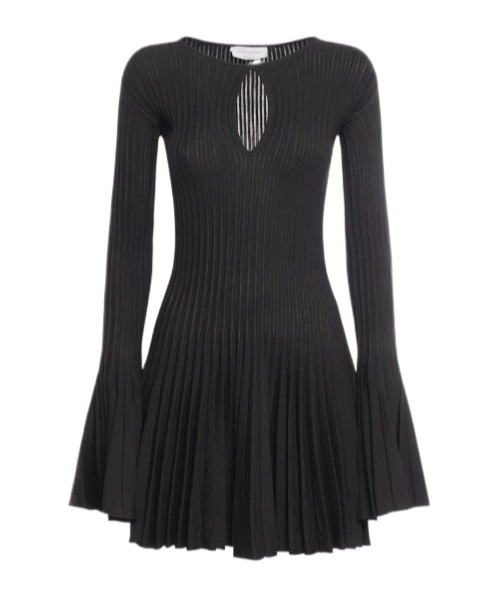 Blumarine Pleated Skirt Dress