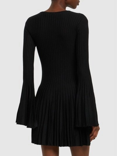 Blumarine Pleated Skirt Dress