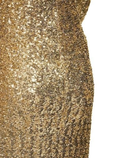 Michael Kors Sequined Pendant Mid-length Dress