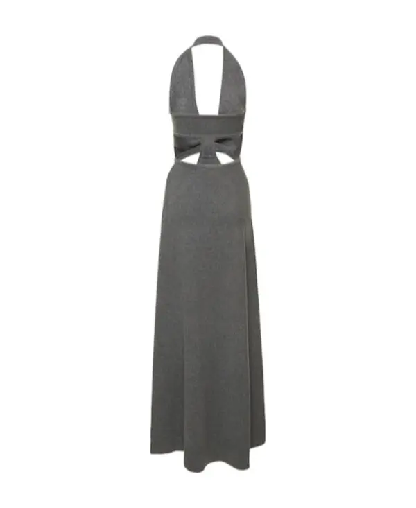 Michael Kors Knitted Long Hollow Dress