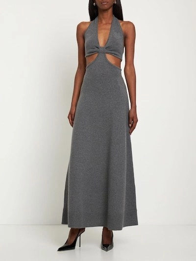 Michael Kors Knitted Long Hollow Dress