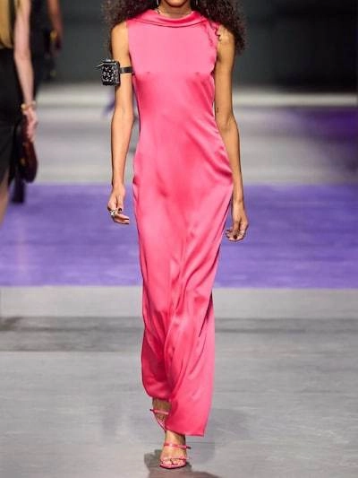 Versace Backless Mid-length Dress