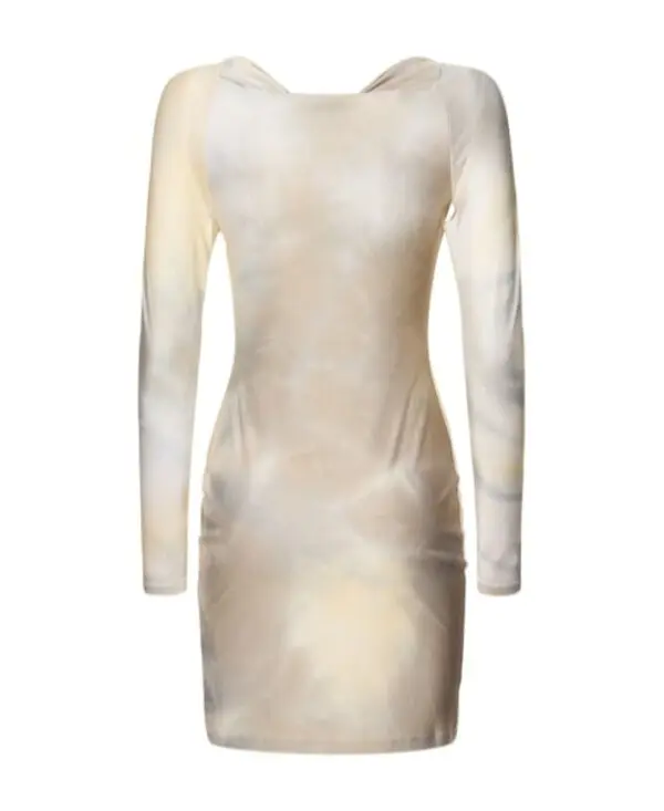 Coperni Hollowed-out Jersey Mini Dress