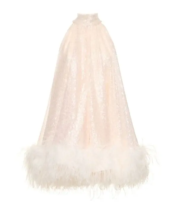 16Arlington Sequined Feather Dress