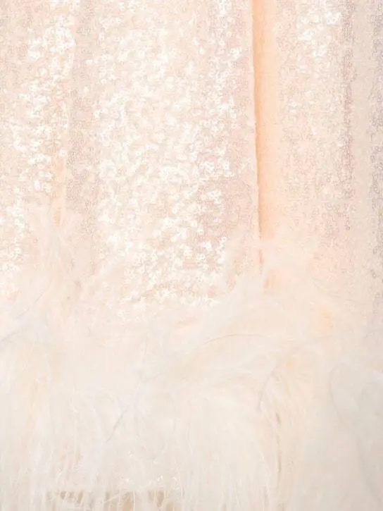 16Arlington Sequined Feather Dress