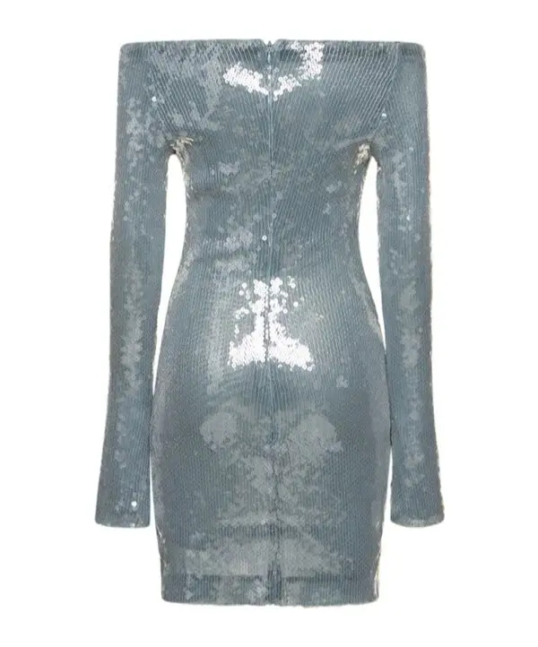 16Arlington Sequined Tie-up Dress