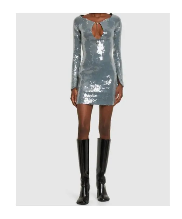 16Arlington Sequined Tie-up Dress