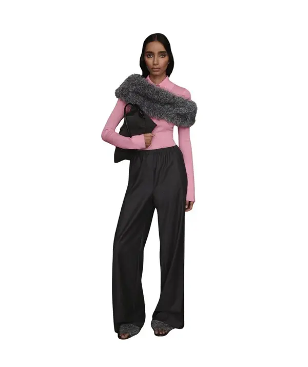 Scanlan Theodore Faux Fur Collar