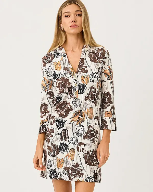 Lilly Pulitzer® Knightley Dress In Easy Fit, Popover - Coconut