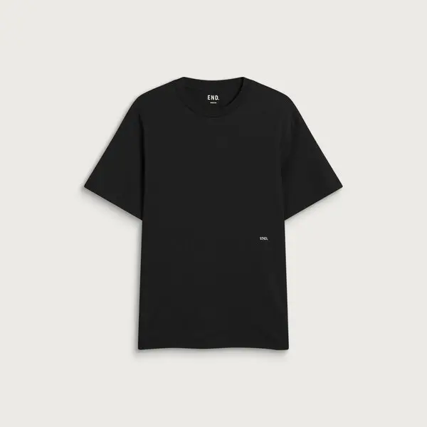 END. Signature T-shirt - Black