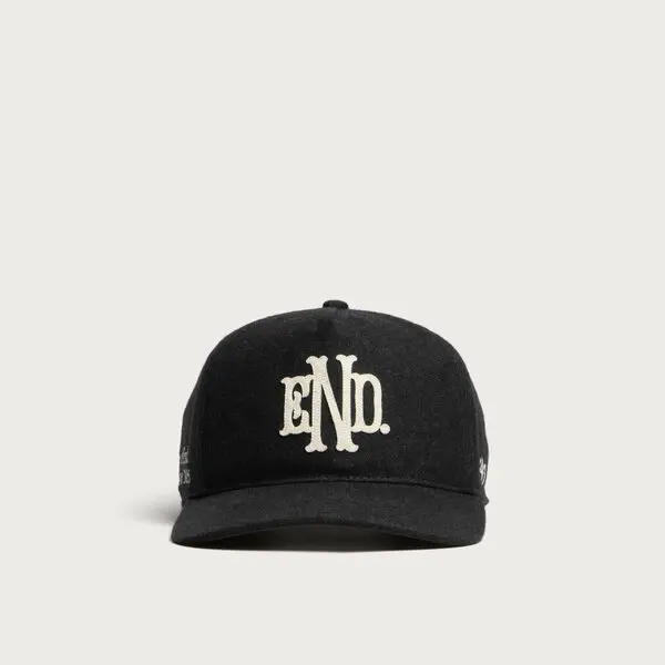 END. Monogram Hitch Lc Cap - Black