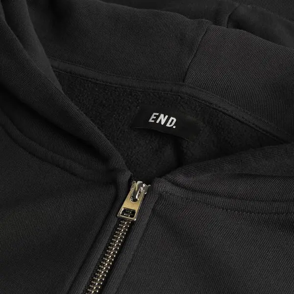 END. Cross Zip Hoodie