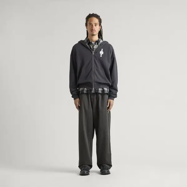END. Cross Zip Hoodie