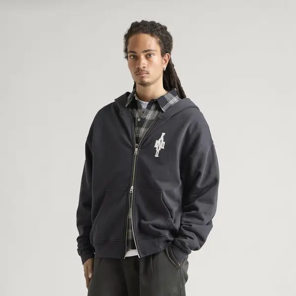 END. Cross Zip Hoodie