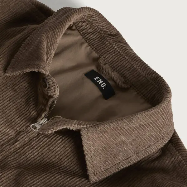 END. Cord Monogram Jacket