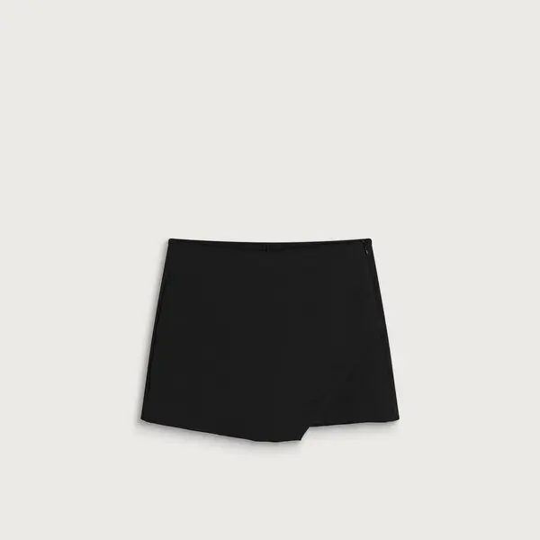 END. Compact Skort - Black