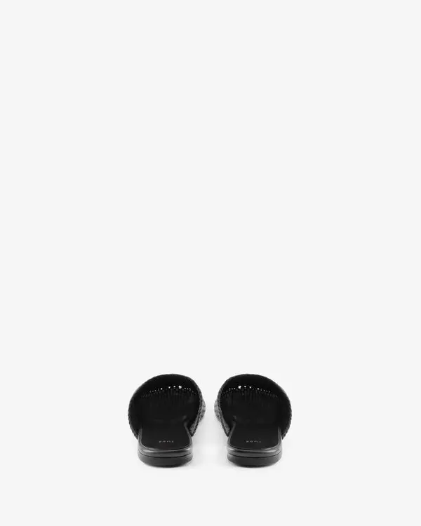 JUDE Floor Slide Woven Leather