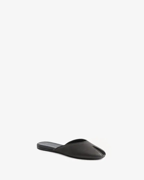 JUDE Date Flat Espresso Leather - Brown