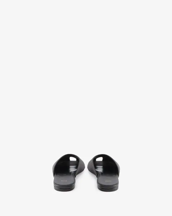 JUDE Date Flat Espresso Leather - Brown