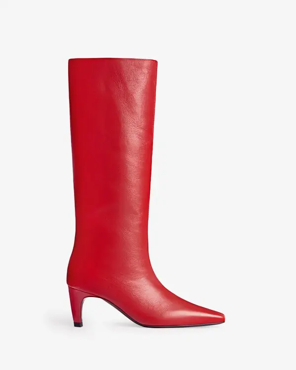 JUDE Cave Knee Boot In Leather