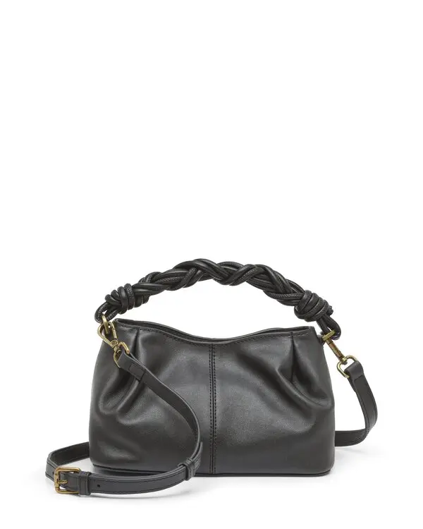 Vince Camuto Sadyy Crossbody Bag - Black Leather