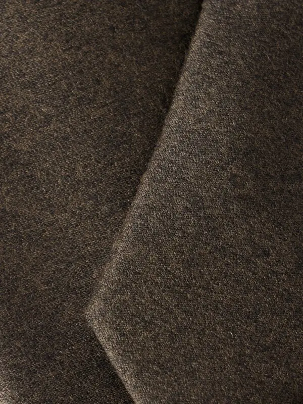 Paul Smith Wool And Cashmere-blend 7cm Tie - Brown