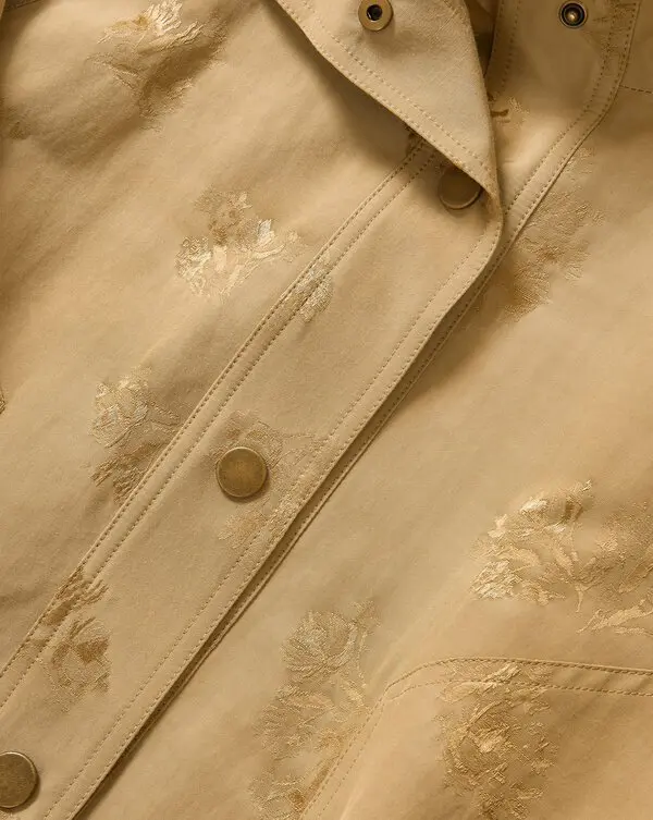 Veronica Beard Ainsworth Jacquard Jacket - Sand