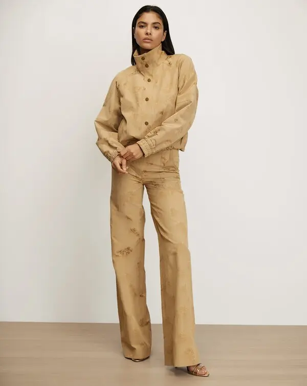 Veronica Beard Ainsworth Jacquard Jacket - Sand
