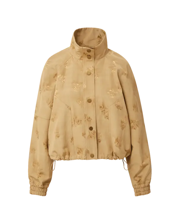 Veronica Beard Ainsworth Jacquard Jacket - Sand