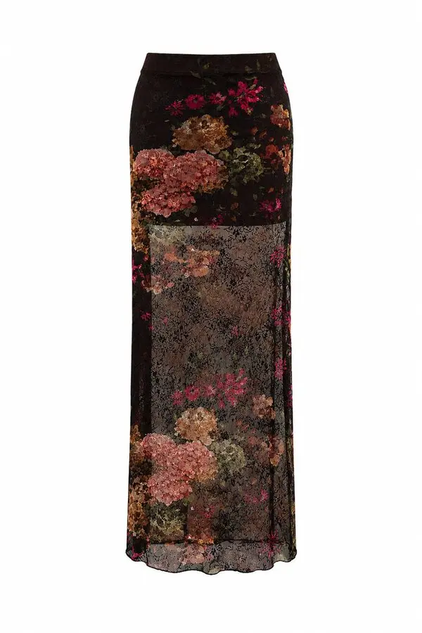 NO'DESIGN Mirelle Sheer Maxi Skirt