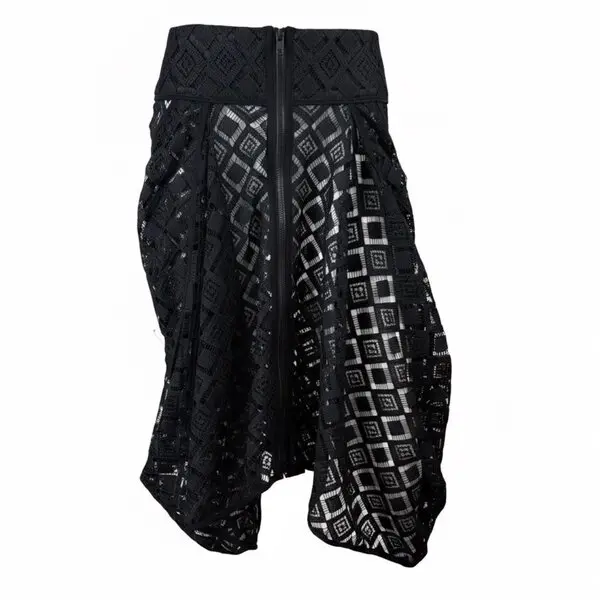 SNIDER Diamond Lace Skirt