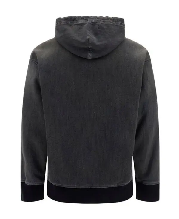 DIESEL® Logo-patch Long-sleeved Hoodie