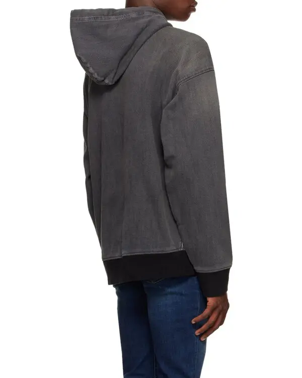 DIESEL® Logo-patch Long-sleeved Hoodie
