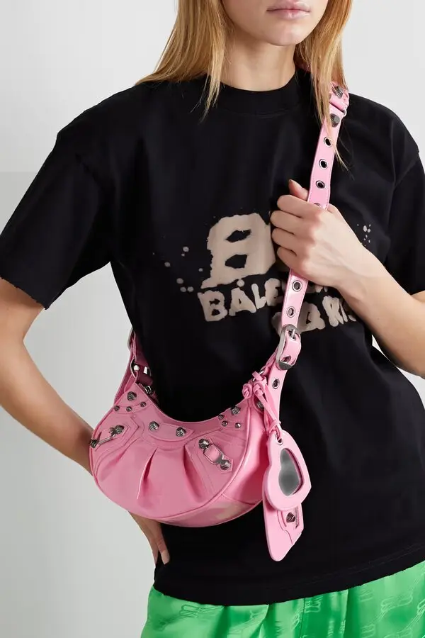 Balenciaga Le Cagole Xs Shoulder Bag - Pink