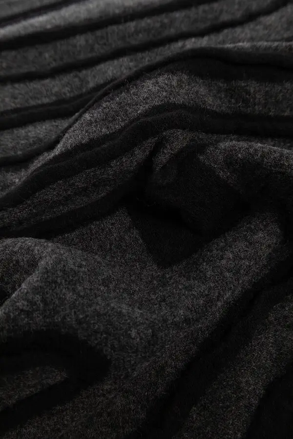 DIESEL® K-rest Logo Intarsia-knit Scarf