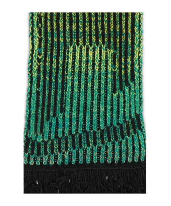 DIESEL® Logo Ribbed Scarf