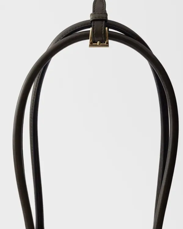 Prada Bonnie Medium Leather Bag - Forest